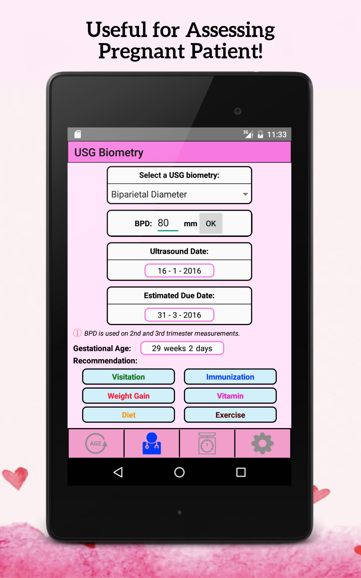 Pregnancy Calculators Pro:Amazon.com:Appstore for Android