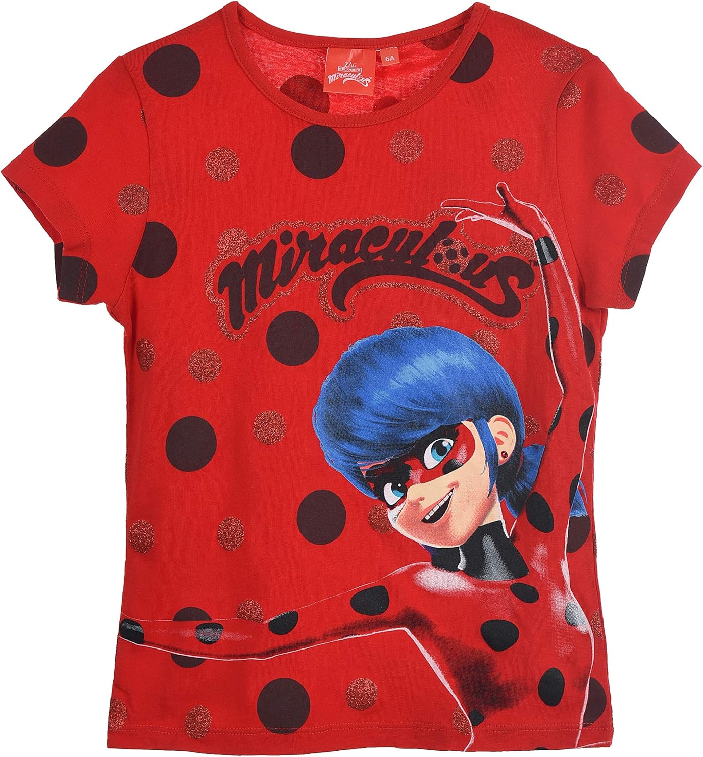 Ladybug Girls' Short-Sleeved T-Shirt: Amazon.co.uk: Clothing