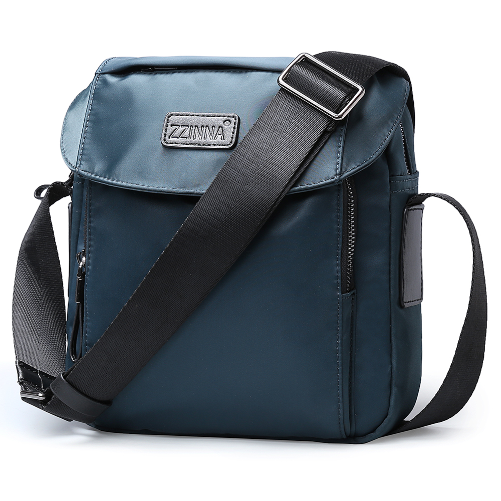 Watch ZZINNA Man Bag Small Messenger Bag Man Purse on Amazon Live