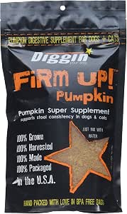 Diggin' Your Dog Firm Up Pumpkin Super Supplement for Digestive Tract ...