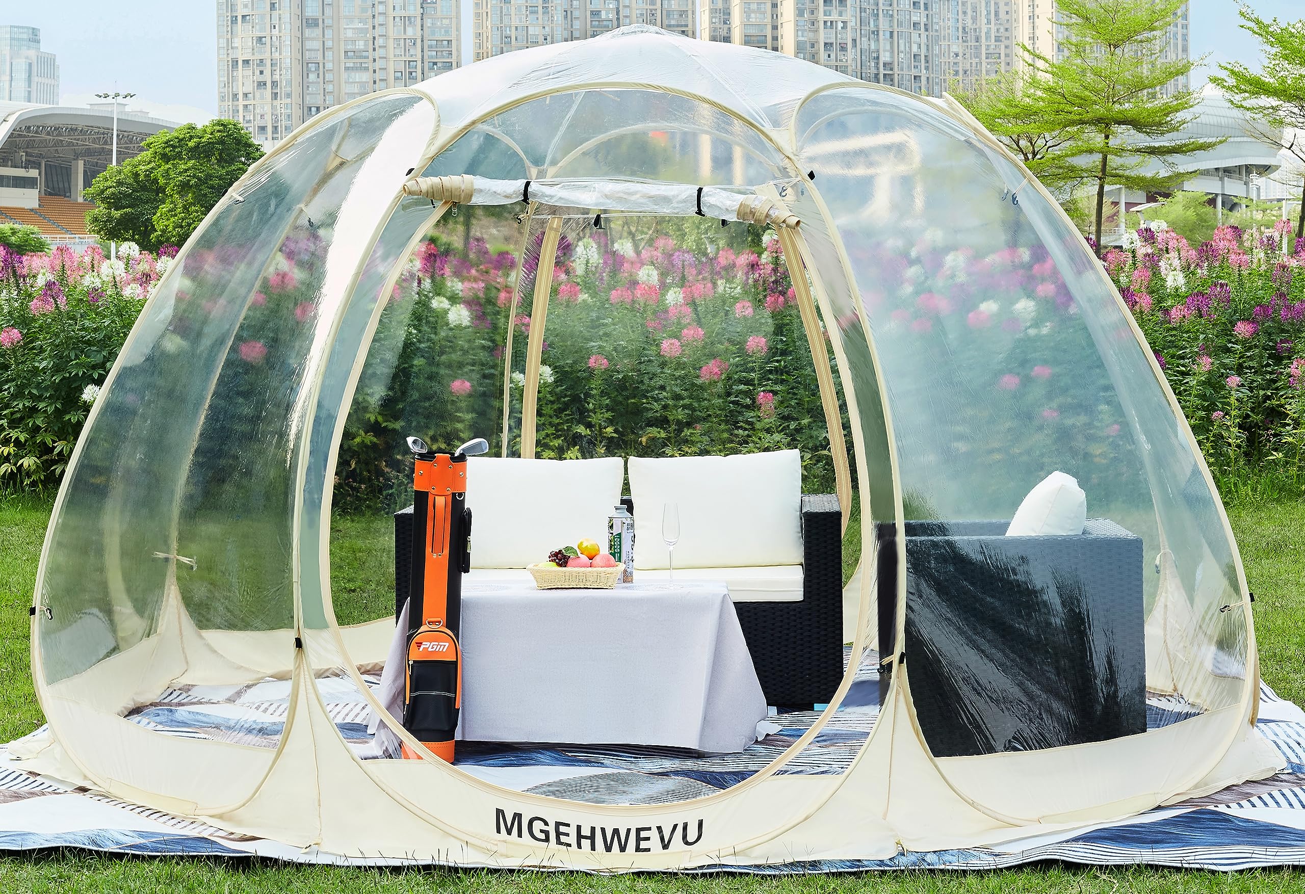 Mua MGEHWEVU Clear Tent Pop Up Bubble Tent Tent for Gazebos and Garden ...