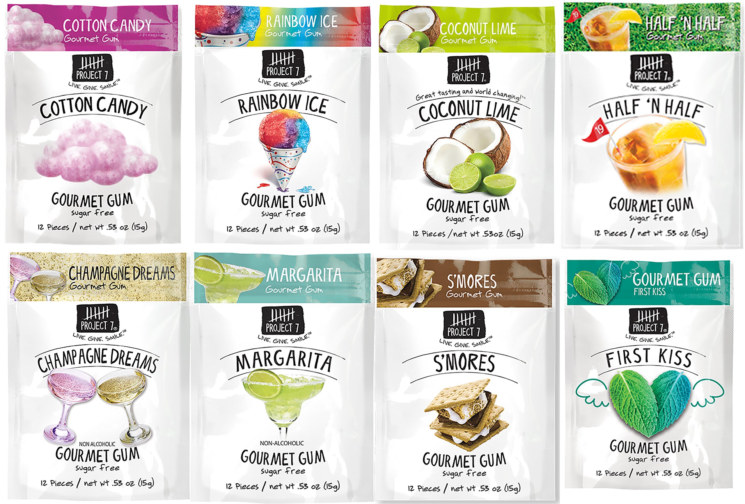 Project7 Gum Rivals Wrigley With Crazy Flavors, 54% OFF