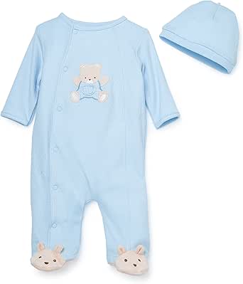 Amazon.com: Little Me Bear Layette Blue: Infant And Toddler Layette ...