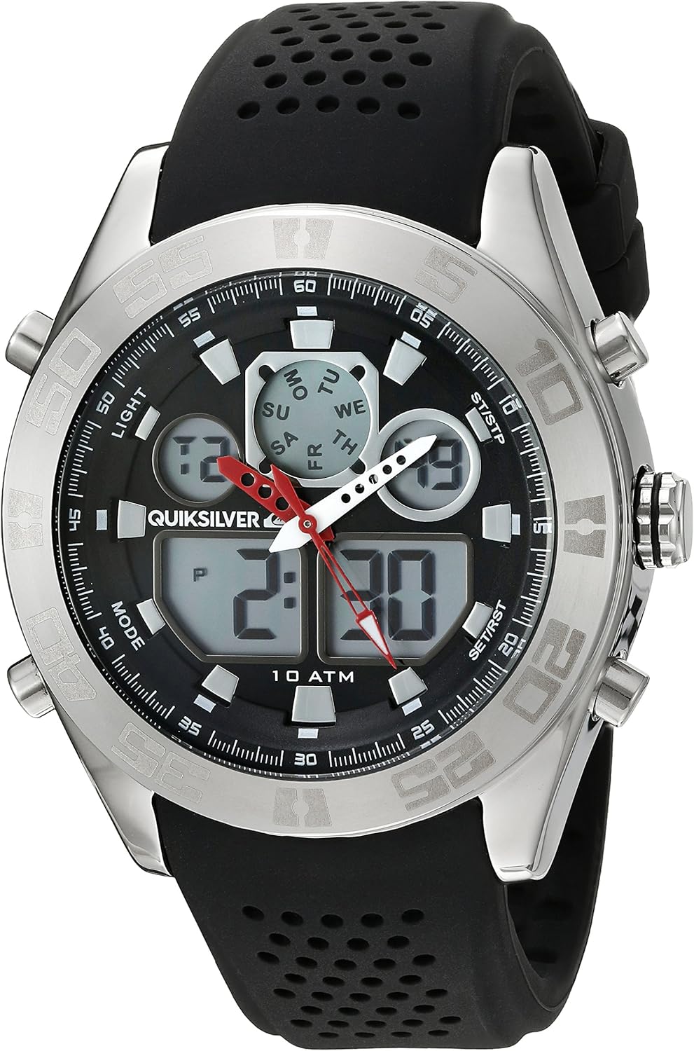 Buy Quiksilver Analog-Digital Brown Dial Men's Watch - QS-1017-BKSV at ...