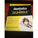 Statistics Workbook For Dummies: Rumsey, Deborah J.: 9780764584664 ...