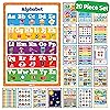 Classroom Educational Posters - 20pcs 16” x 11” - Teacher Classroom ...