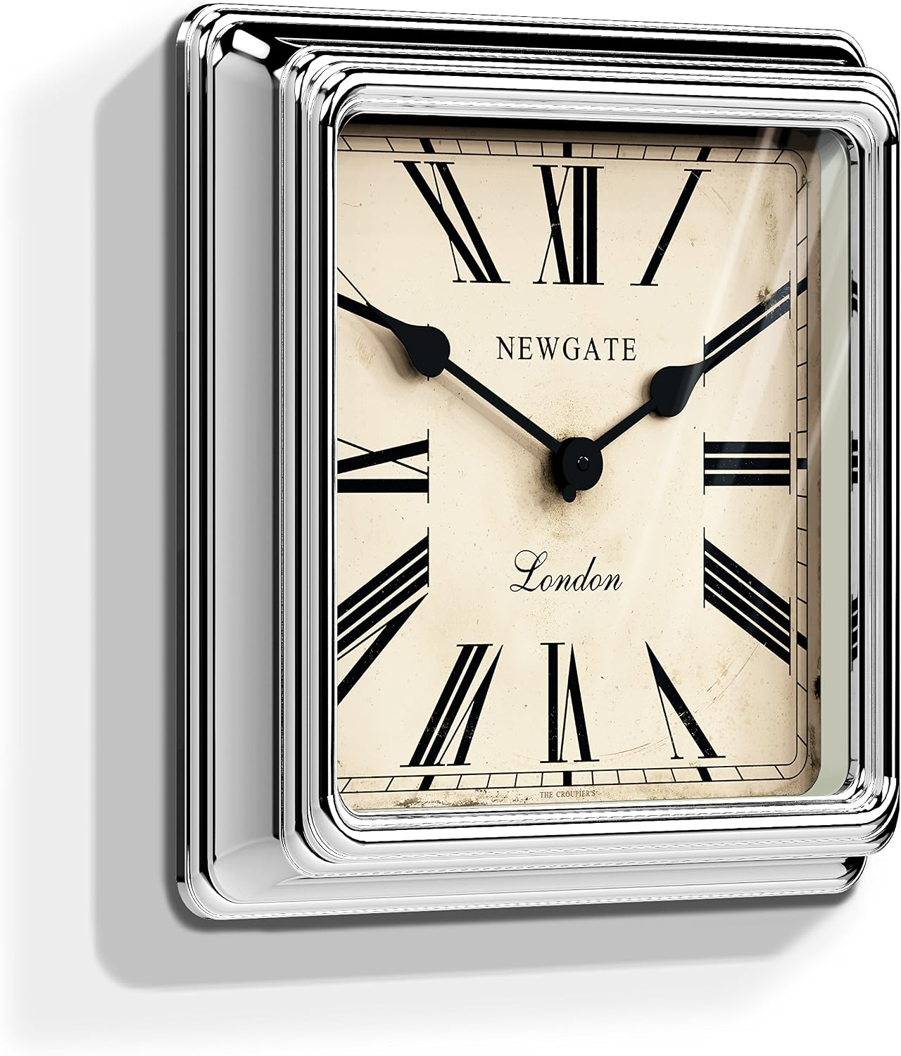 Newgate Croupier’s Clock – Chrome – BigaMart