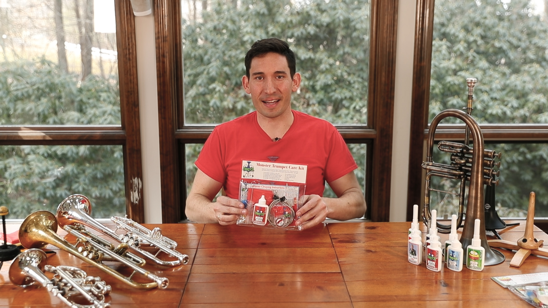Watch Monster Trumpet/Cornet Care and Cleaning Kit | Valve Oil, Slide ...