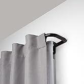 Amazon.com: Umbra Twilight Double Curtain Rod Set – Wrap Around Design ...