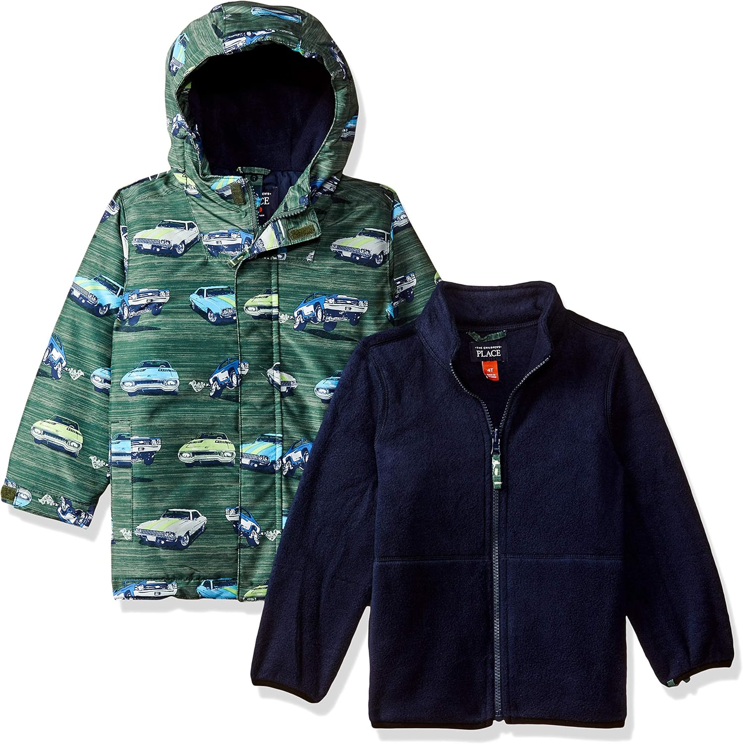 Amazon.com: The Children's Place boys Allover Printed 3 in 1 Jacket ...