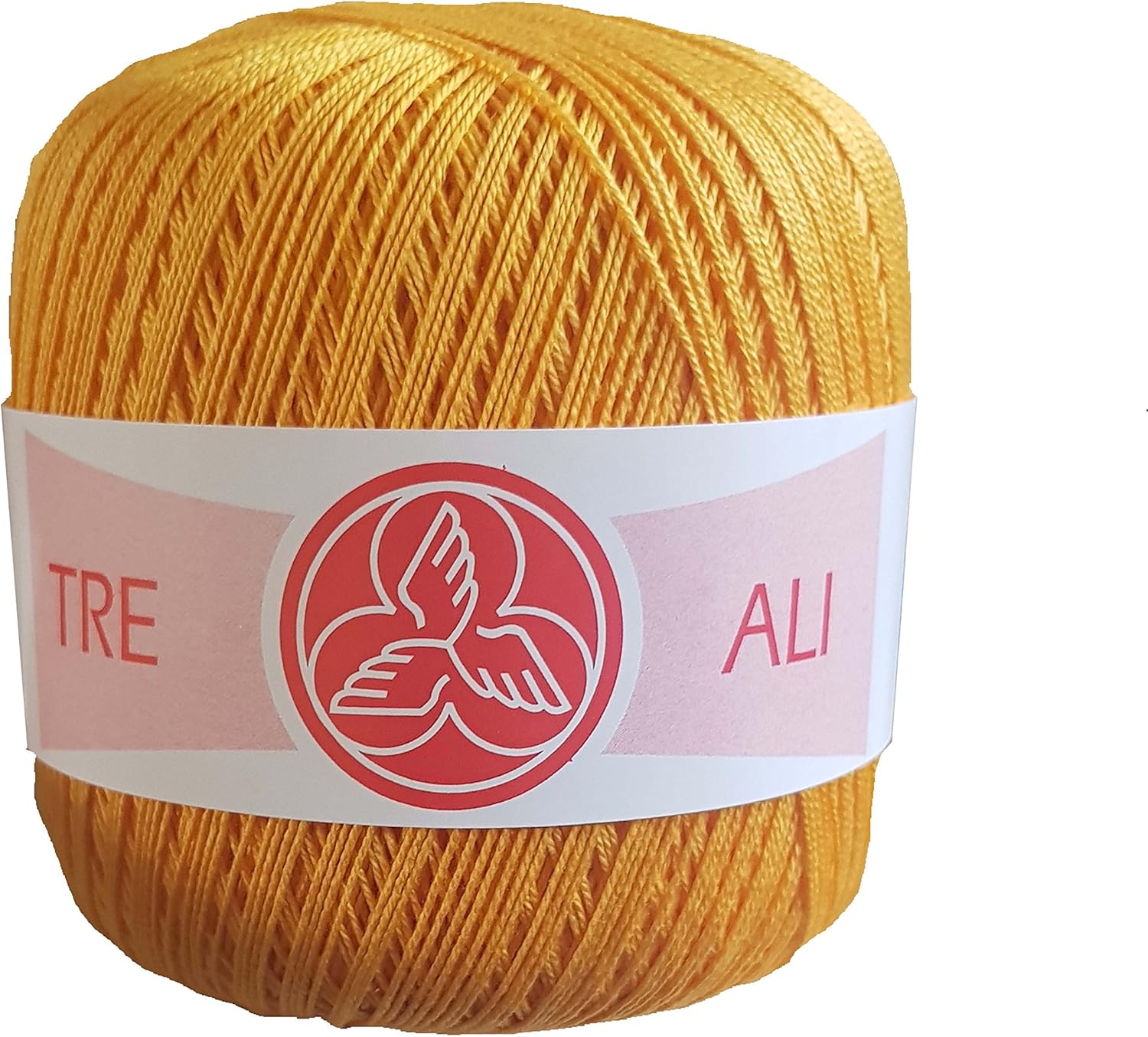 Gomitoli di Cotone Tre Ali, Titolo 8, (100g) (Giallone 251): Amazon.it ...