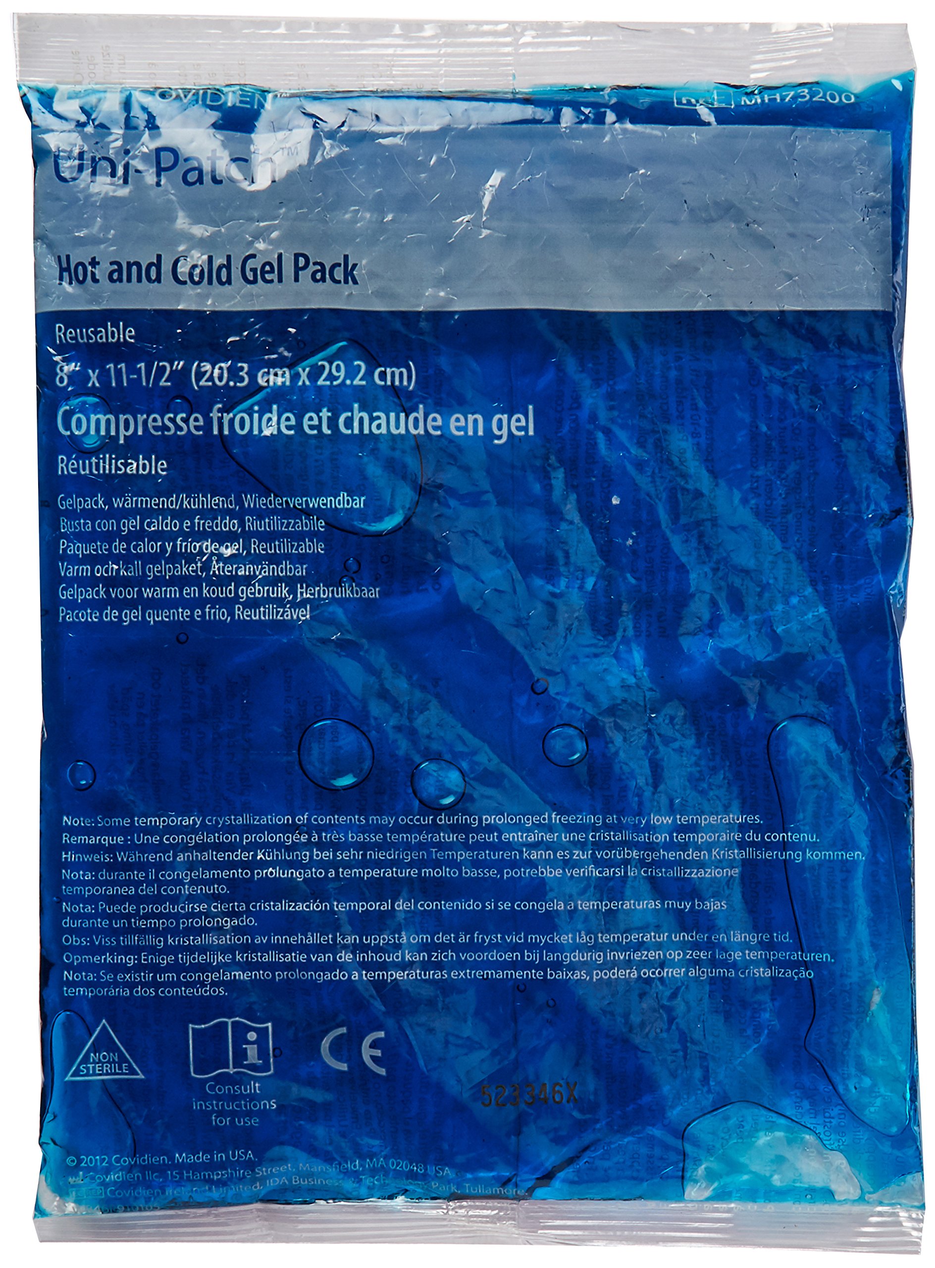 Amazon.com: Uni-Patch Versa-Pac Reusable Hot and Cold Gel Pack 5" X 10 ...