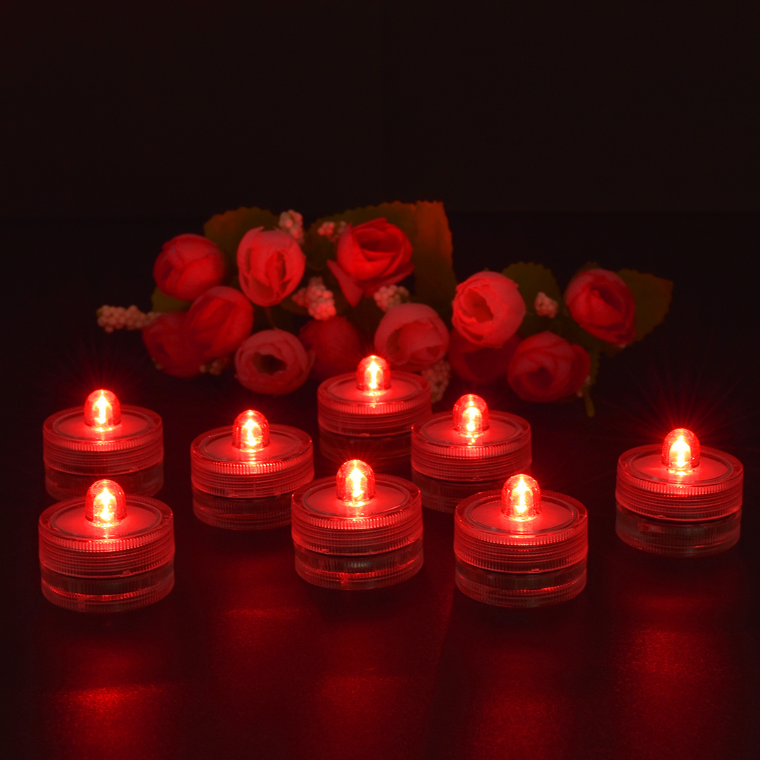 Watch HL Waterproof Underwater Round Mini LED Tea Lights Submersible ...