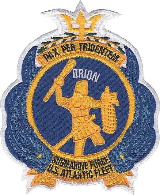 Amazon.com: USS Orion AS-18 Patch: Clothing