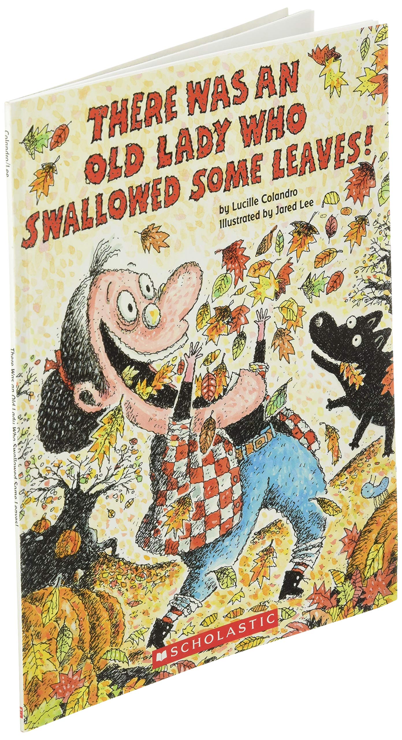 There Was An Old Lady Swallowed Some Books / There Was An Old Lady Who ...