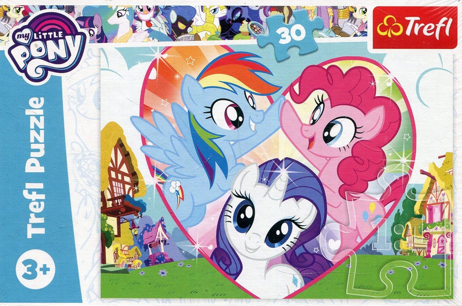 Trefl 30 Piece Kids My Little Pony Friends Together Big Pieces Jigsaw ...