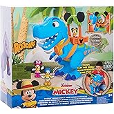 Amazon.com: Disney Junior Mickey Mouse Funhouse Dino Rover 6-piece Play ...