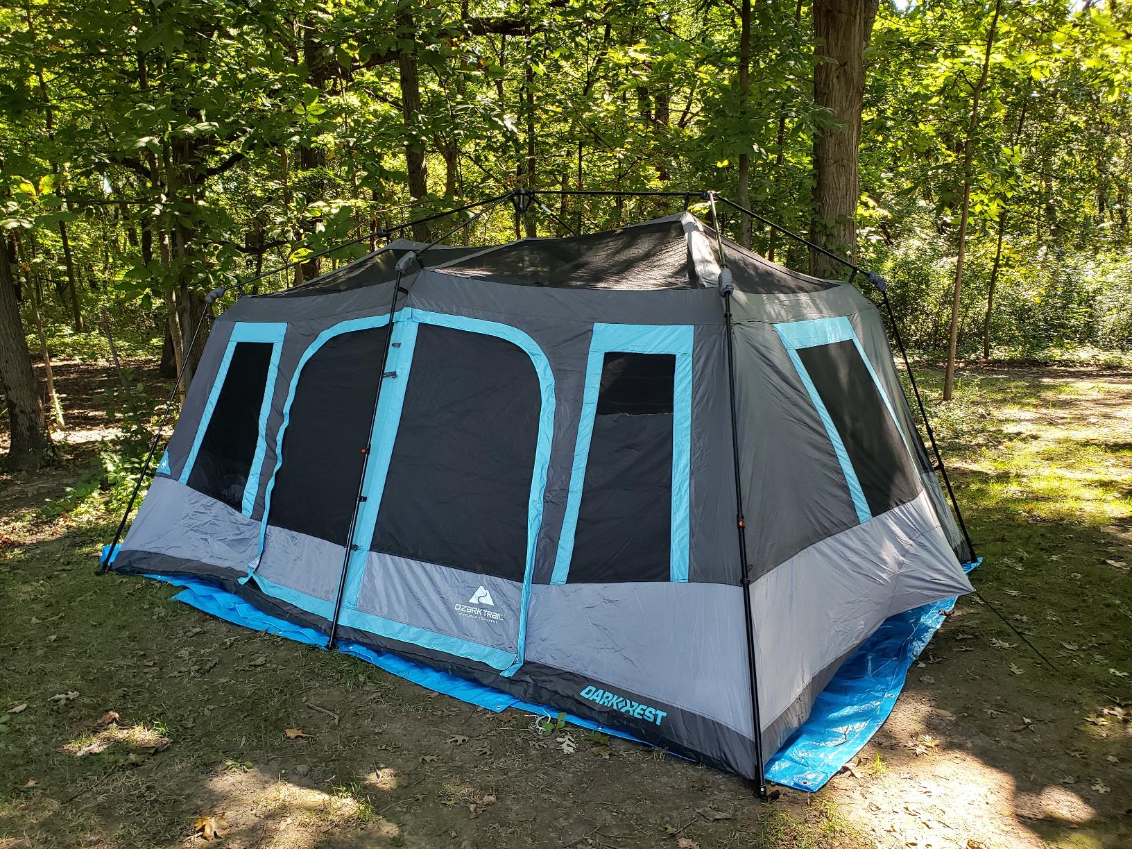 $33/mo - Finance Ozark Trail 10-Person Dark Rest Instant Cabin Tent ...