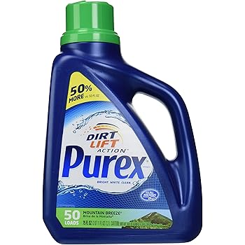 Amazon.com: Purex Ultra Concentrated Liquid Detergent, Mountain Breeze ...