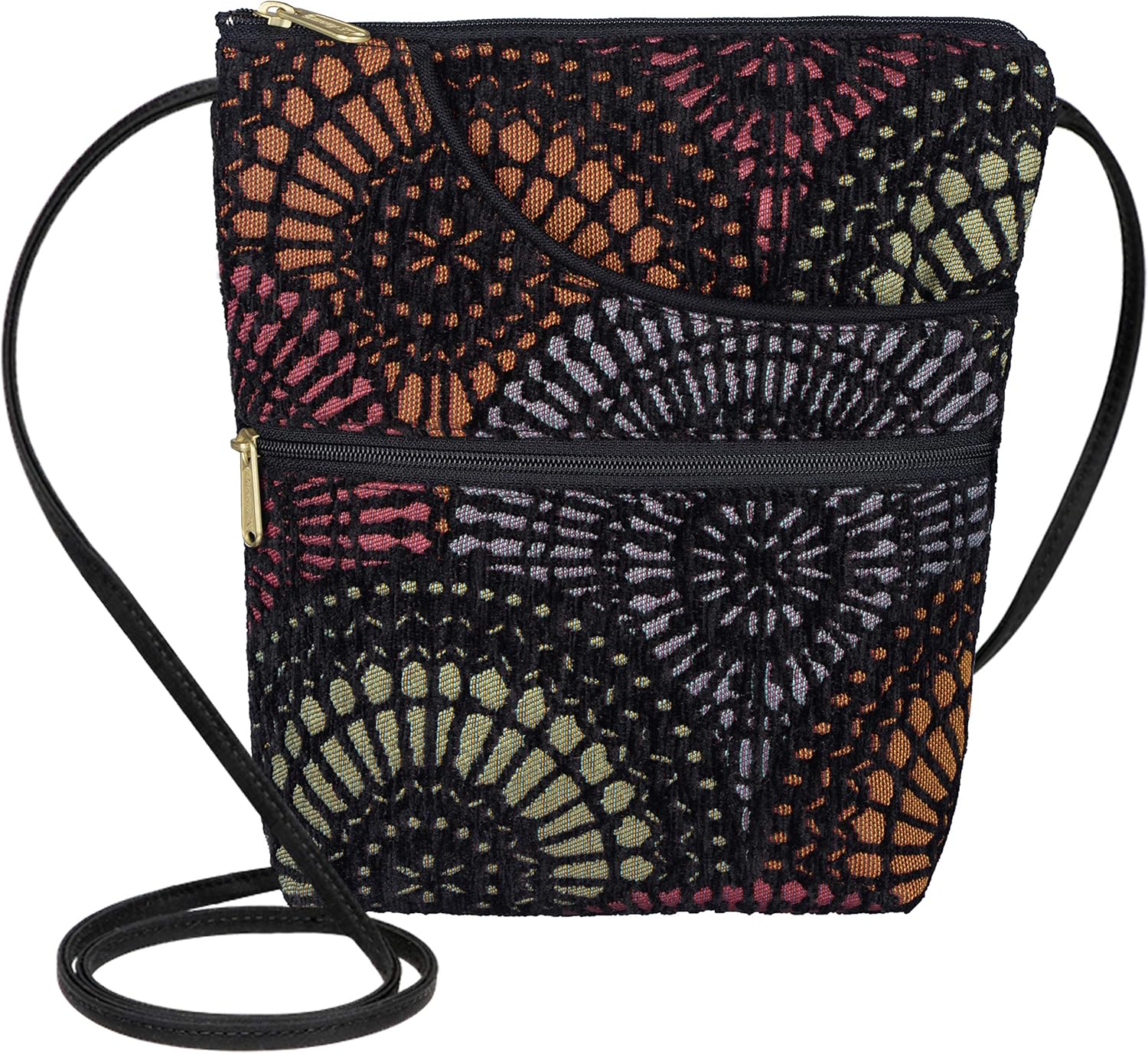 Danny K. Women's Tapestry Bella Purse Crossbody Handbag, Adjustable ...