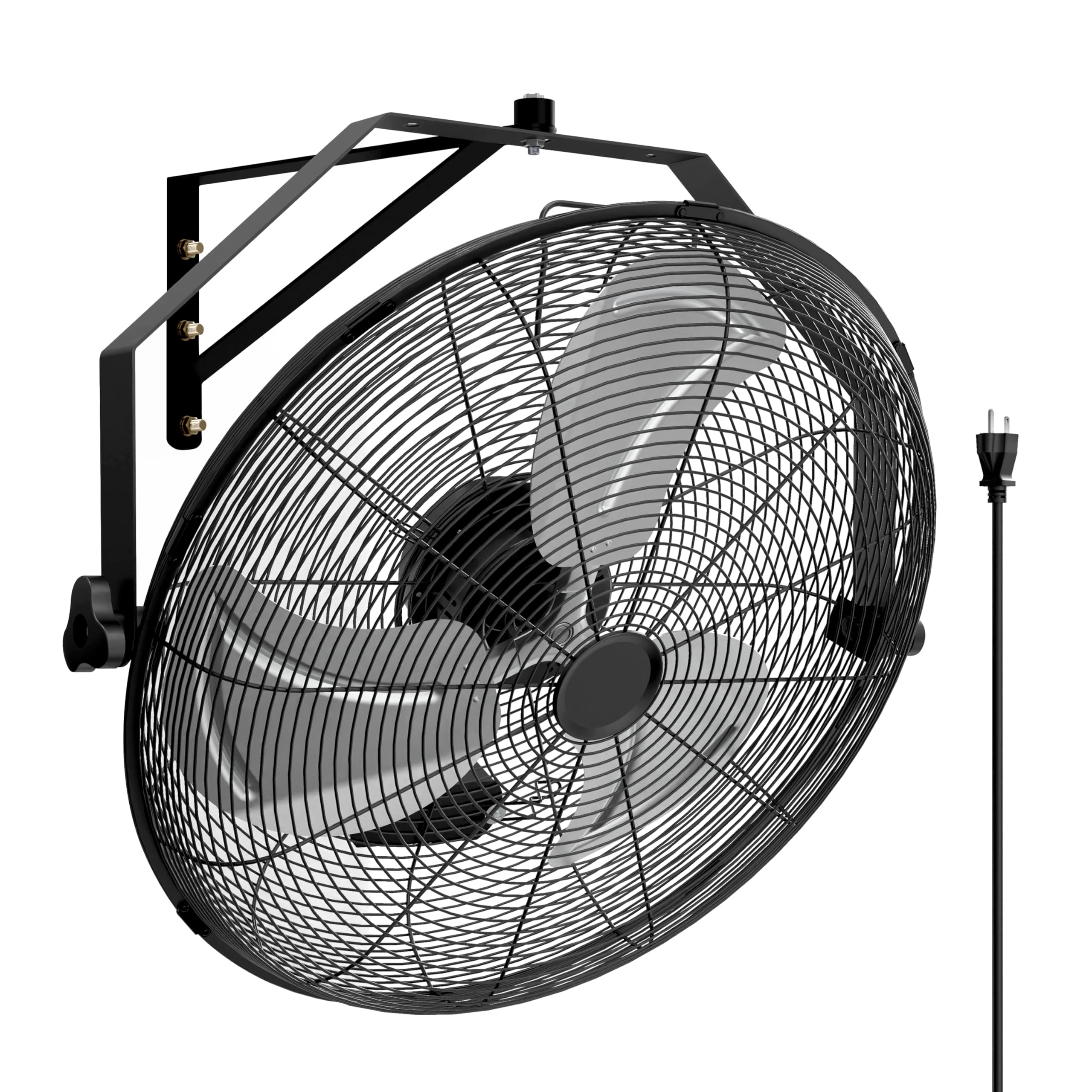 Mua Simple Deluxe 20 Inch High Velocity Wall Mount Fan with Rack and L ...