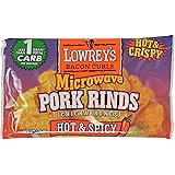 Amazon.com: Lowrey's Bacon Curls Microwave Pork Rinds, 1.75 oz/pack ...