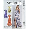 Amazon.com: McCall's Patterns M7116 Misses' Dresses, Size B5 (8-10-12 ...