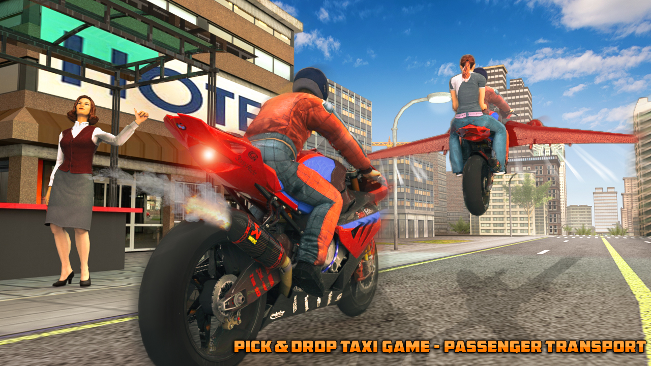 Futuristic Flying Bike Taxi Racing Simulator:Amazon.in:Appstore for Android
