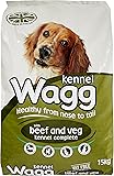 Wagg Complete Worker Dry Mix Dog Food Beef and Vegetables, 17kg: Amazon ...