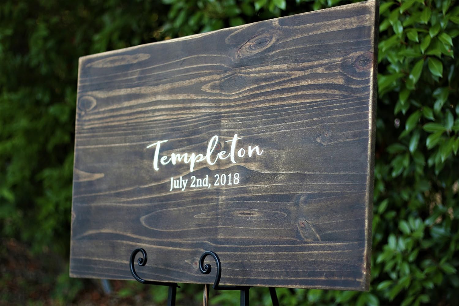 Amazon.com: Custom Wedding Signing Board: Handmade