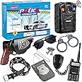 Amazon.com: Deluxe All-in-One Police Accessories Role Play Set for Kids ...