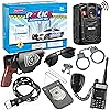 Deluxe All-In-One Police Accessories Role Play Set For Kids, include ...