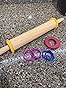 Amazon.com: GreenOlive Rolling Pin Guide Ring Spacer Bands (8 Piece Set ...