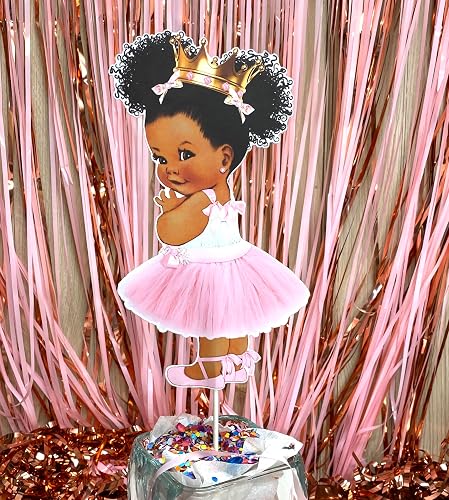 African American Baby Cake Toppers