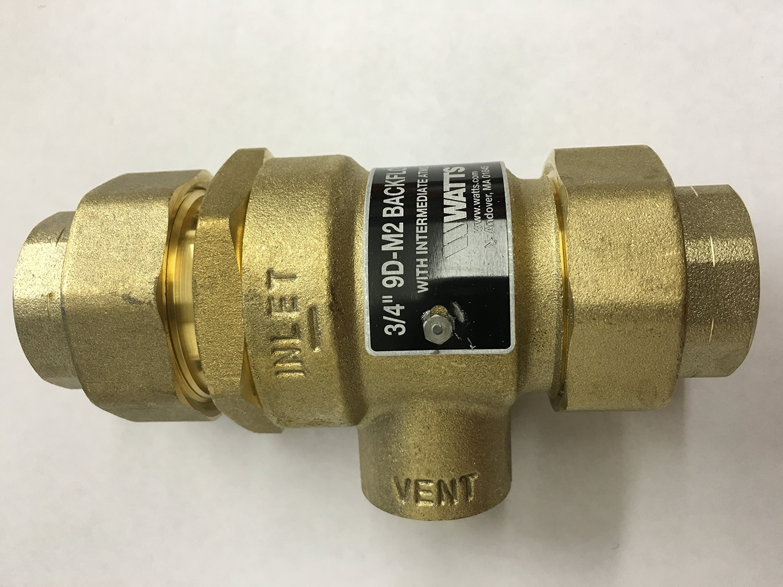 Mua Watts 9D Series 3/4" Brass Dual Check Valve Backflow Preventer ...