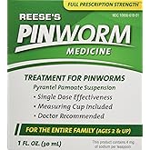Amazon.com: REESE'S PINWORM Medicine 2 oz PYRANTEL PAMOATE Suspension ...