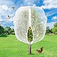 Amazon.com : Easy Installation Fruit Tree Netting with Zipper & Drawstring - 6.2x6.2ft Ultra ...