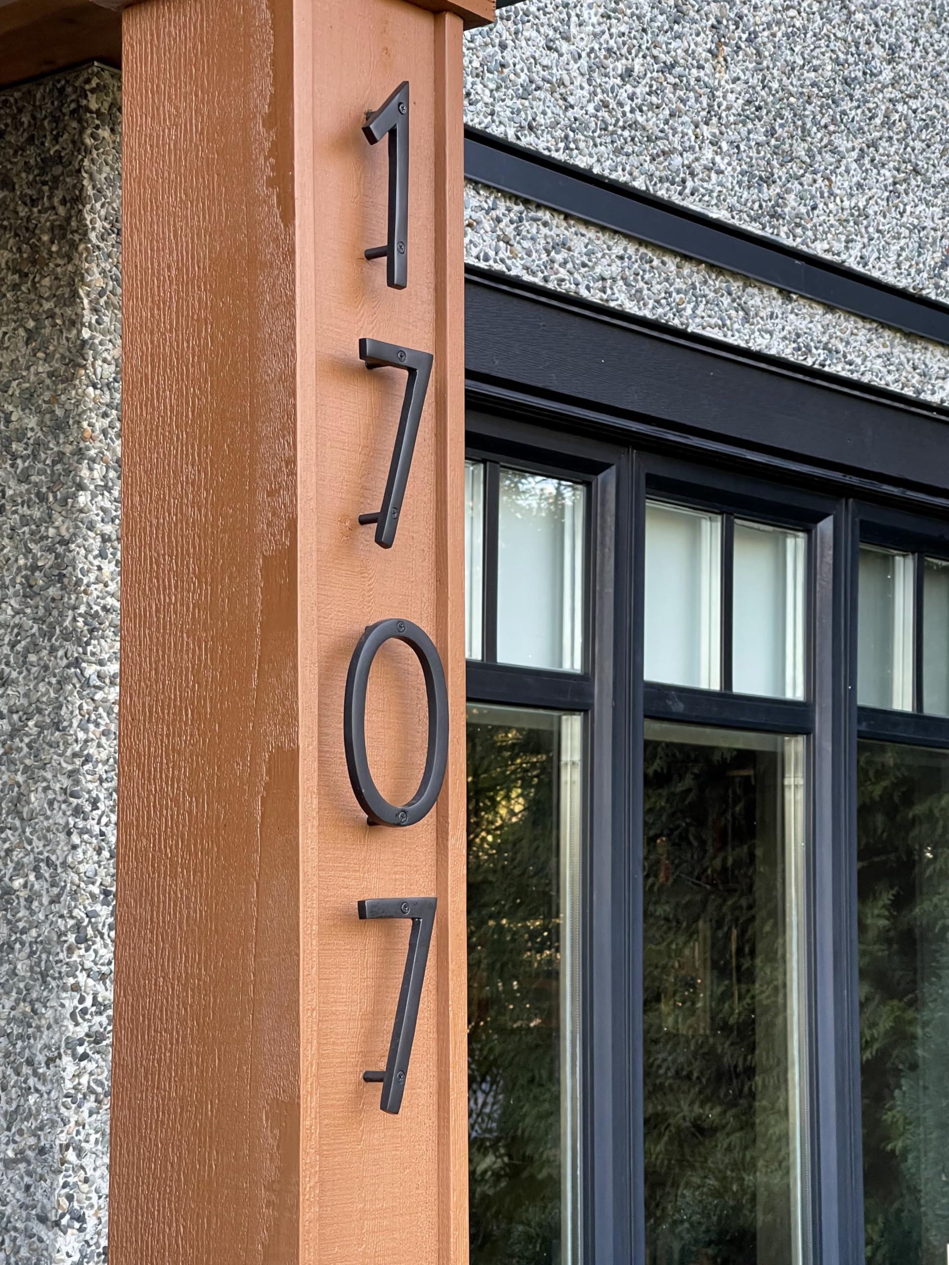 Mua NACH Shadow Floating House Numbers for Outside, Black House Numbers ...