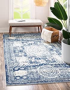 Amazon.com: Unique Loom Bromley Collection Distressed, Traditional ...