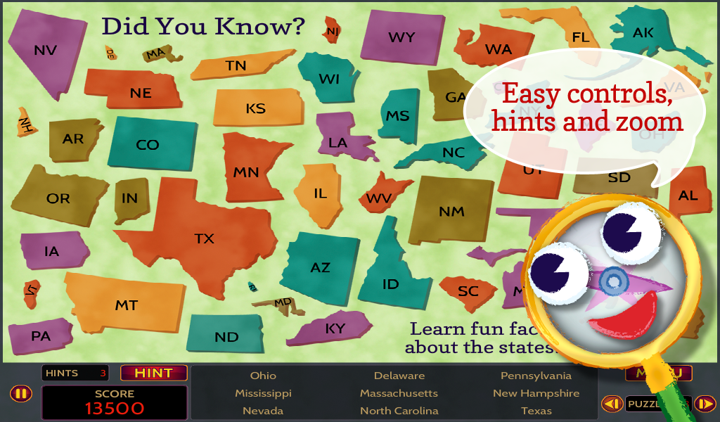 GeoSeeker USA HD: Map-Reading and Geography with a Hidden Object Twist ...