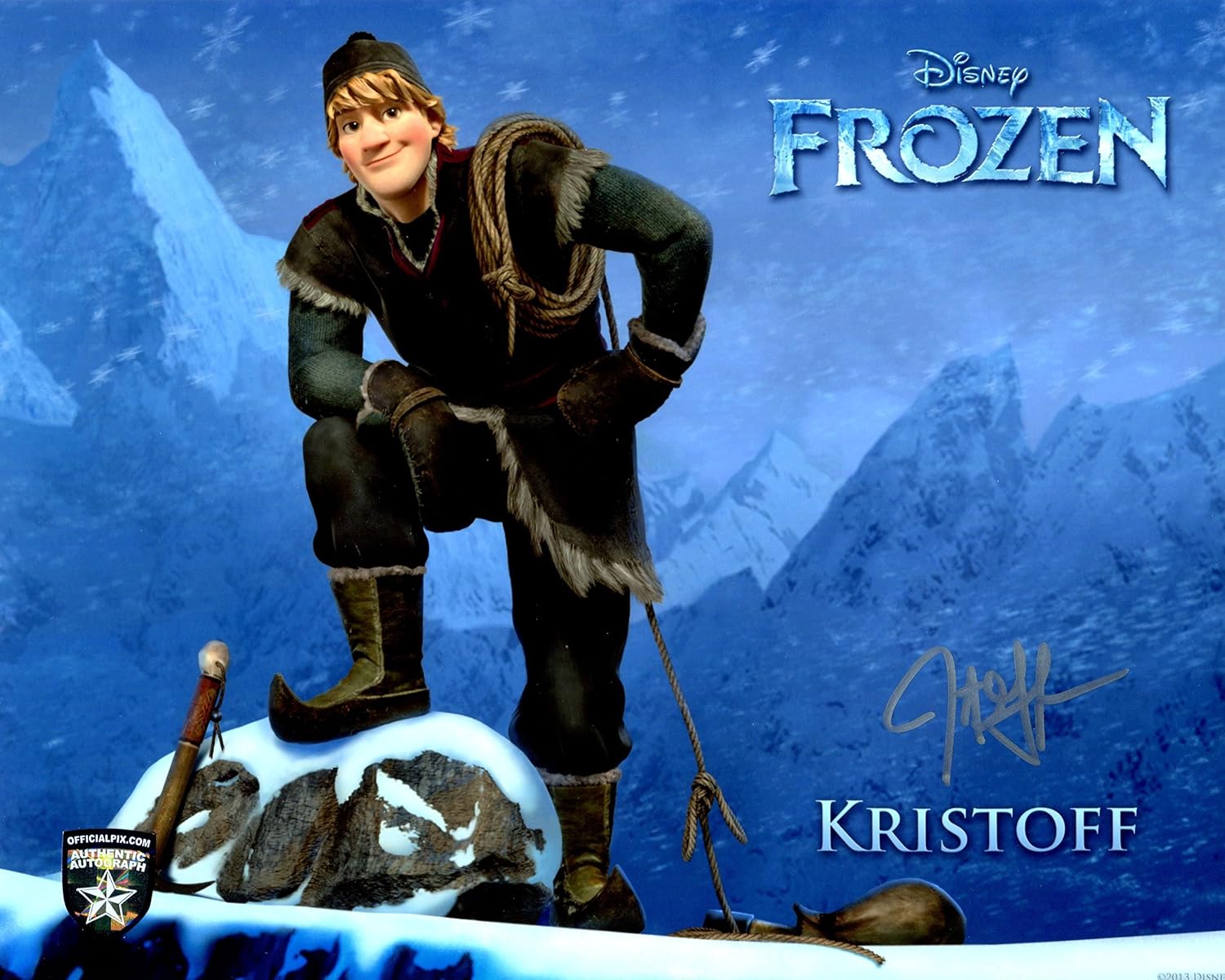 Jonathan Groff Signed / Autographed Frozen 8x10 Glossy Photo As ...