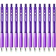 Amazon.com : Writon Retractable Ballpoint Pens, Comfort Barrel, 1.0mm ...