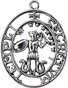 Knights Templar Sigil of Abraxas for Magickal Right and Might Pendant ...