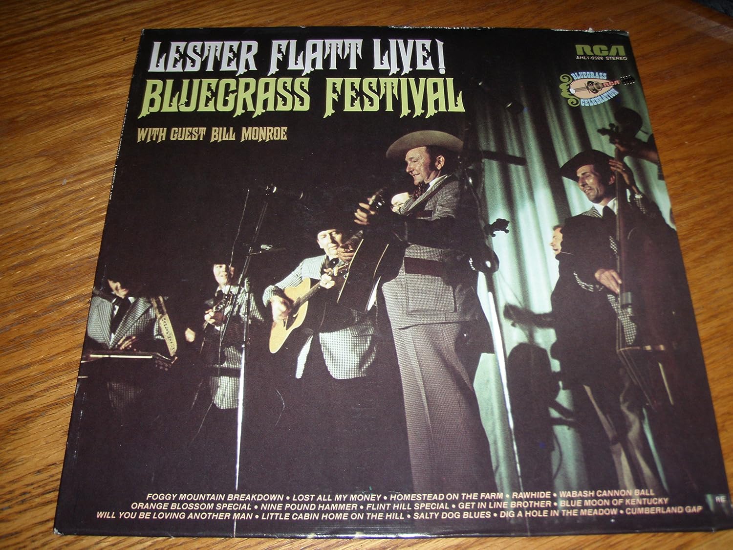 Lester Flatt - Live! Bluegrass Festival with Guest Bill Monroe - Amazon ...