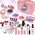 Amazon.com: Kids Washable Makeup kit for Girl - Little Girls Makeup Kit ...