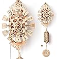 Amazon.com: Wood Trick Pendulum Wall Clock Kit Wooden 3D Puzzles for ...