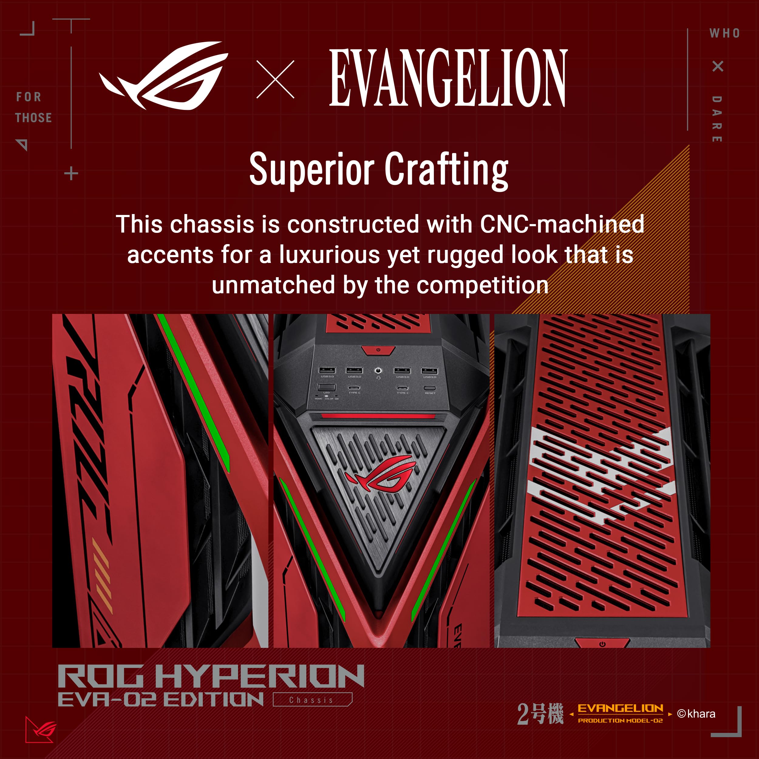 Mua ASUS ROG Hyperion GR701 EVA-02 EATX フルタワー ケース セミオープン構造 工具不要 パネル ...