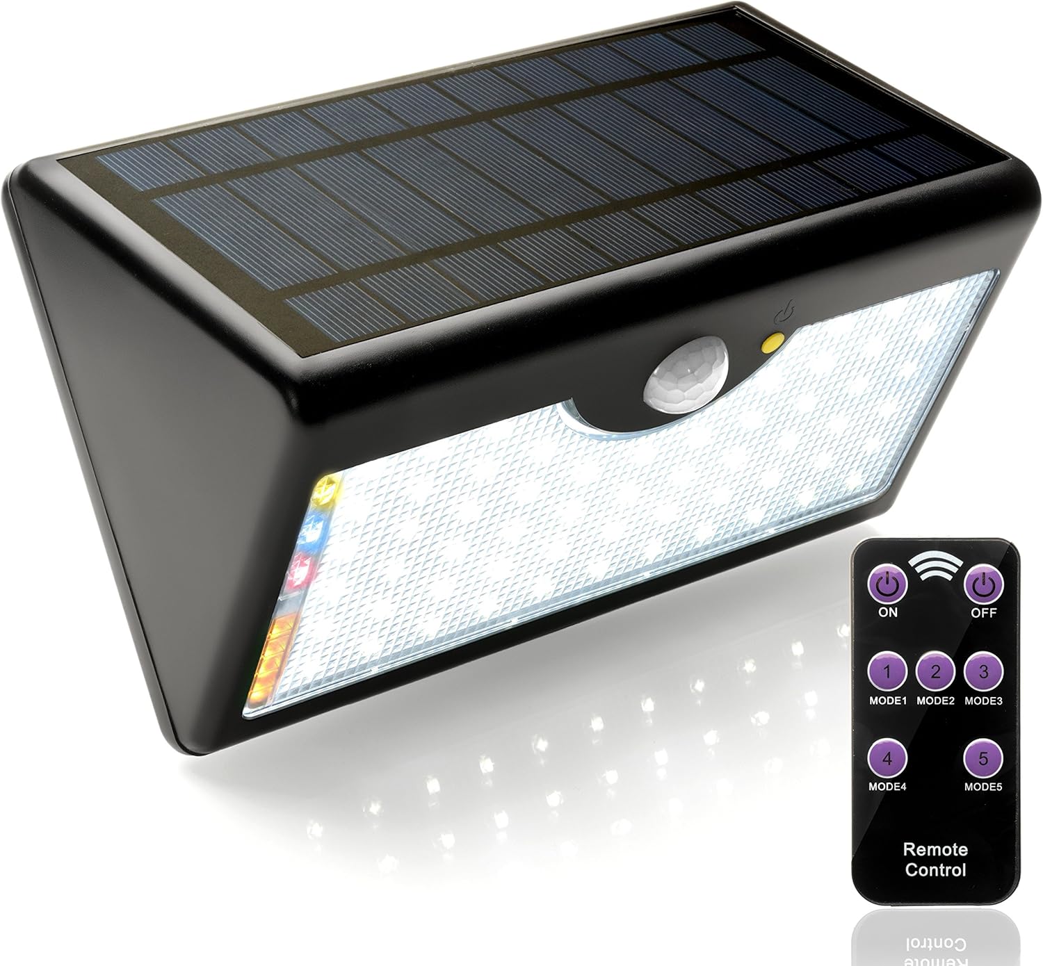 EcoSolarGLB Solar Lamp 60 LED Powerful Solar Light 1300 LM Solar ...