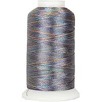 Amazon.com: Variegated Polyester Embroidery Thread by Threadart - 40wt ...