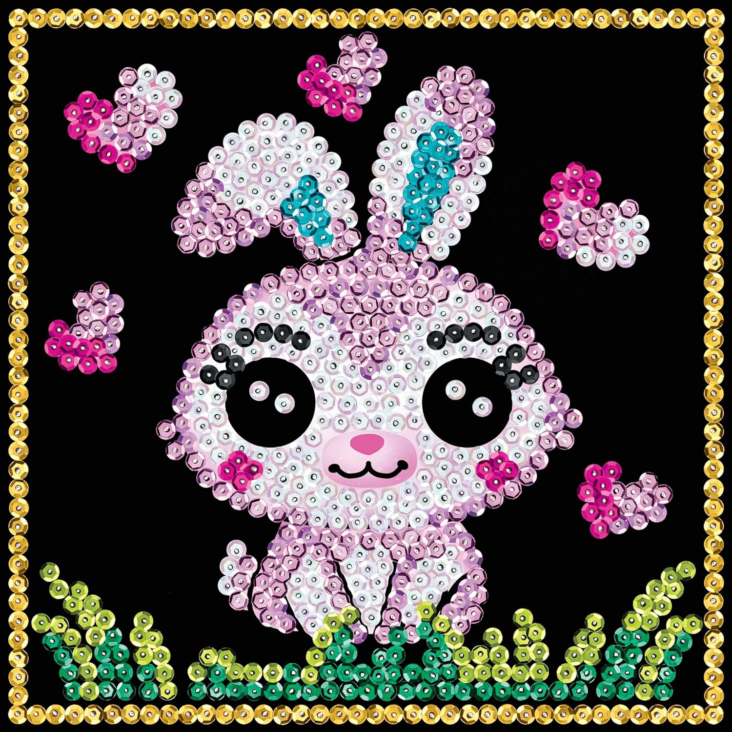 Sequin Art 60 2020 Bunny Craft Kit For Kids – BigaMart